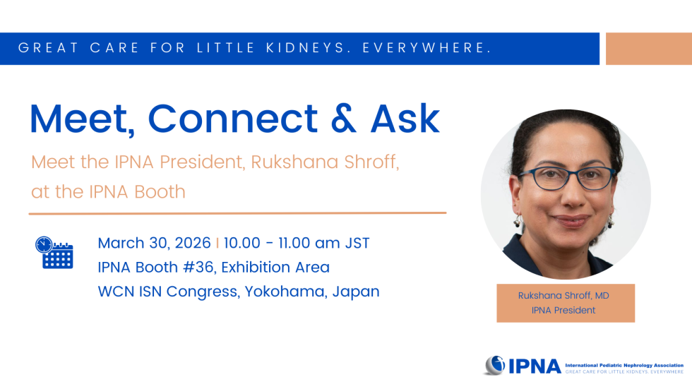 IPNA 2027 | Bridging Tradition and Innovation in Pediatric Nephrology